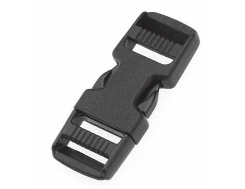 Dual Adjustable Side Squeeze® Buckle - Tri-Point Hardware
